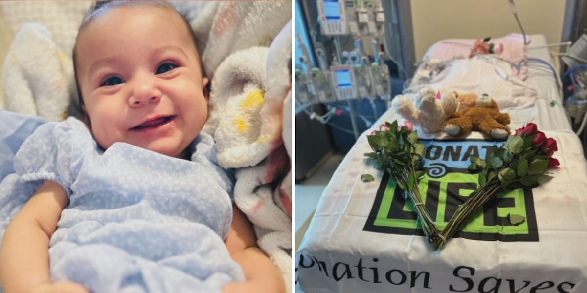 Grieving parents donate 5-month-old daughter’s organs, saving 3 lives Grieving parents donate 5-month-old daughter’s organs, saving 3 lives