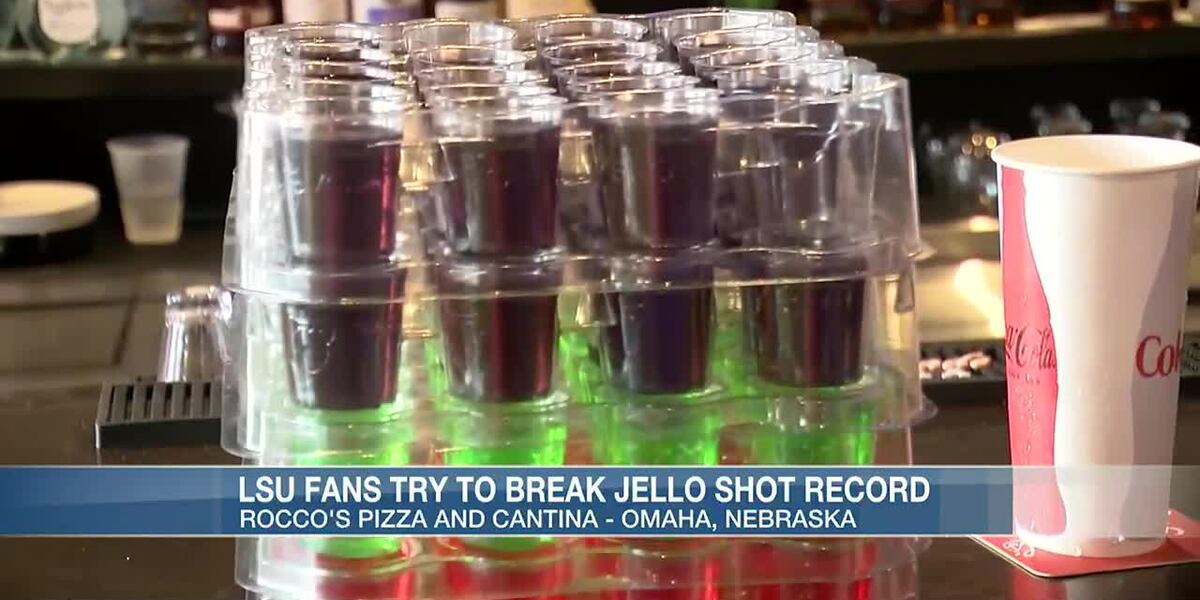 Video Eunice Man Orders 1000 Worth Of Jell O Shots For Lsu Fans
